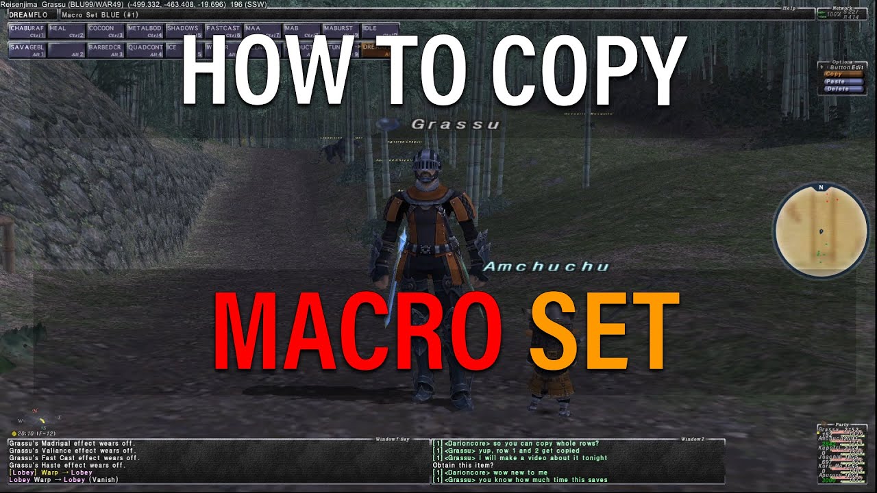 FFXI USEFUL How To Copy Macro Set Page To Another Page All ALT And ffxi-useful-how-to-copy-macro-set-page-to-another-page-all-alt-and