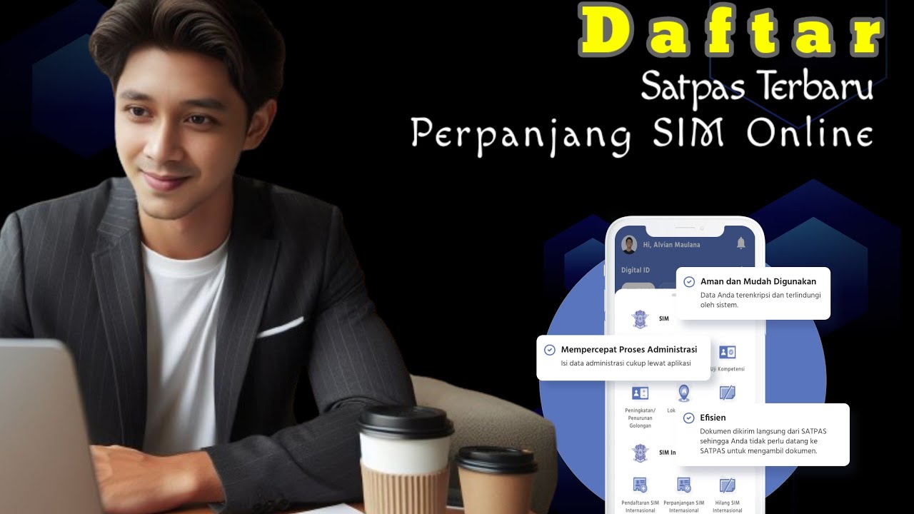 Daftar atau List Satpas Perpanjang SIM Online Terbaru, Ada yang ...