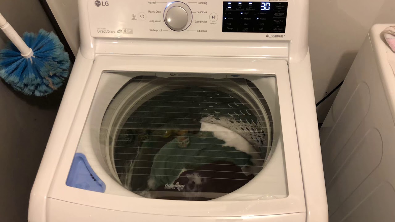 LG WT7100 Time Lapsed Load - YouTube