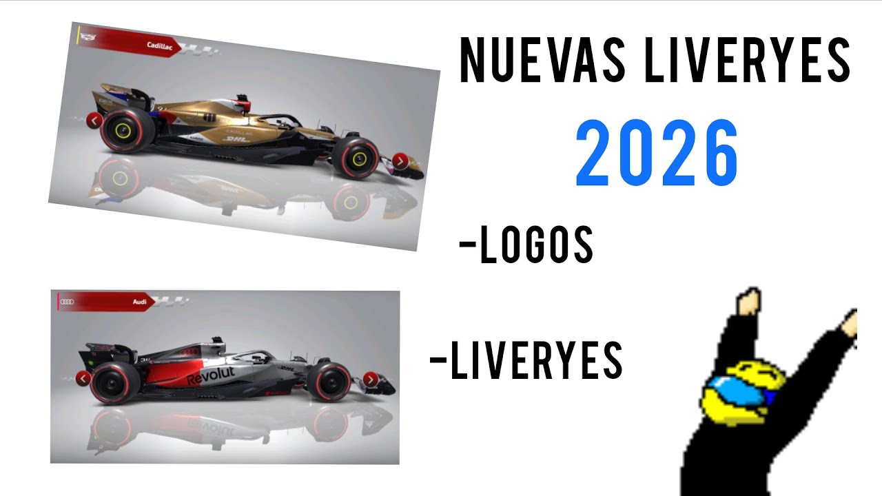 Livery pack monoposto 2026 - YouTube