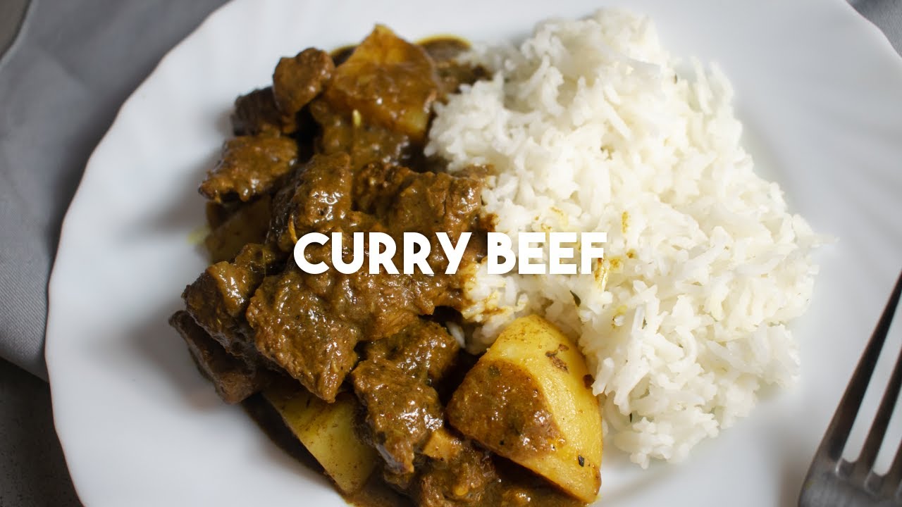 JAMAICAN STYLE CURRY BEEF | Tender and hearty - YouTube