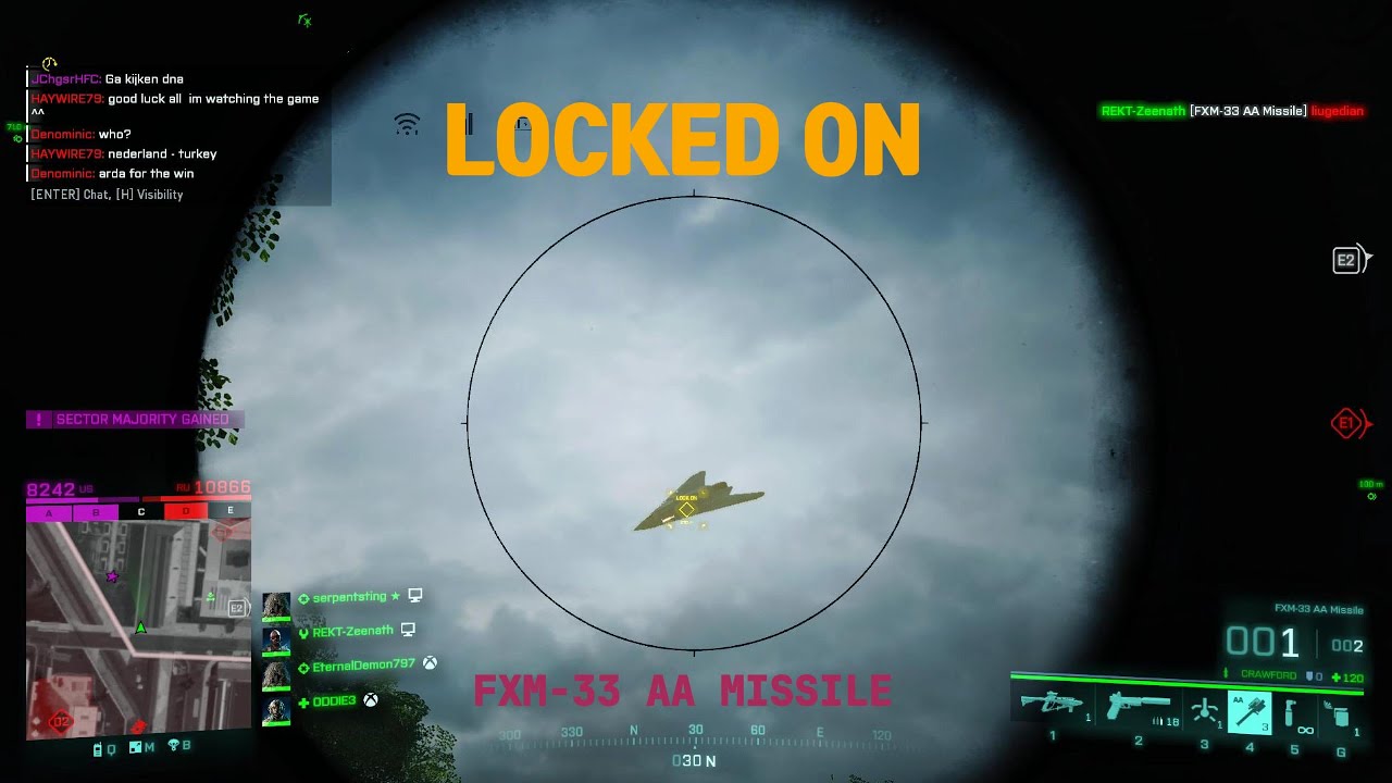 Battlefield 2042 FXM-33 AA MISSILE ( ShE LOCKED IT ) - YouTube
