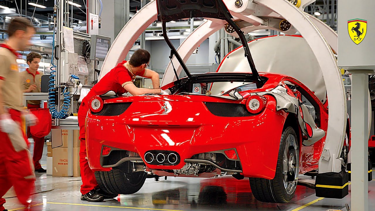 INSIDE THE SUPERCAR FACTORY MAKING FERRARI VEHICLES BY HAND - YouTube