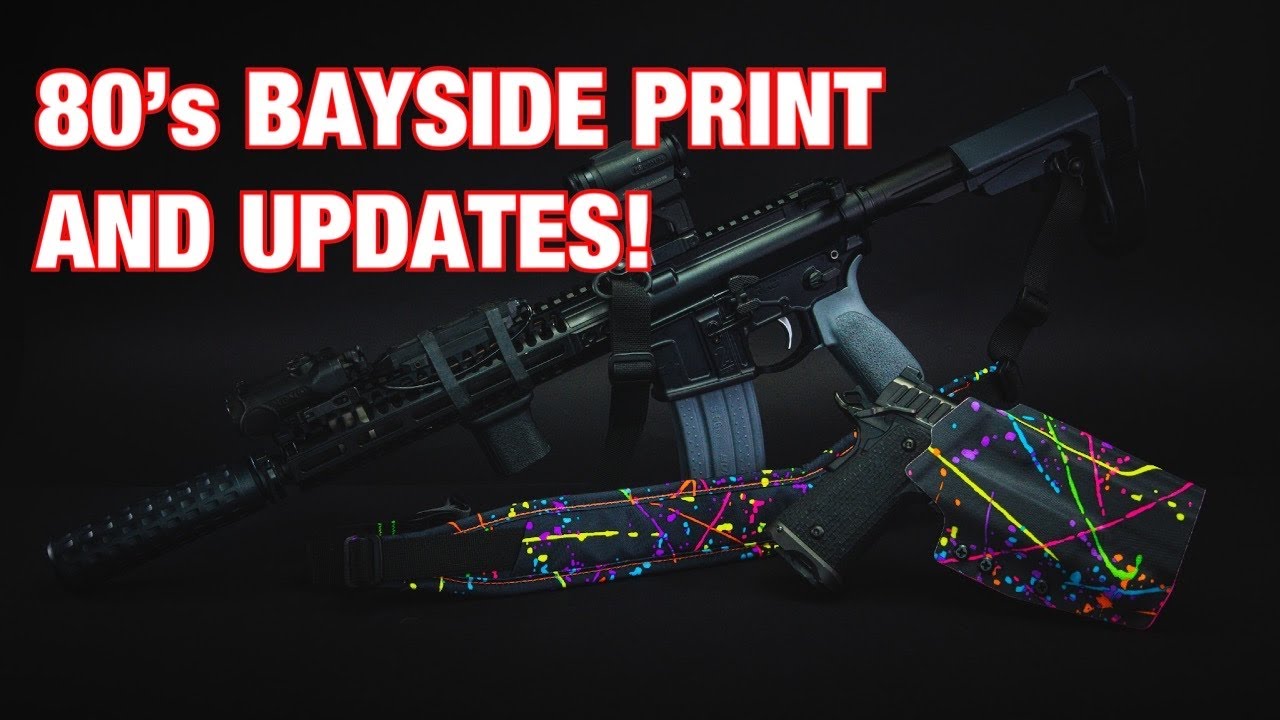 80s Bayside Fabric Print & Updates! - YouTube