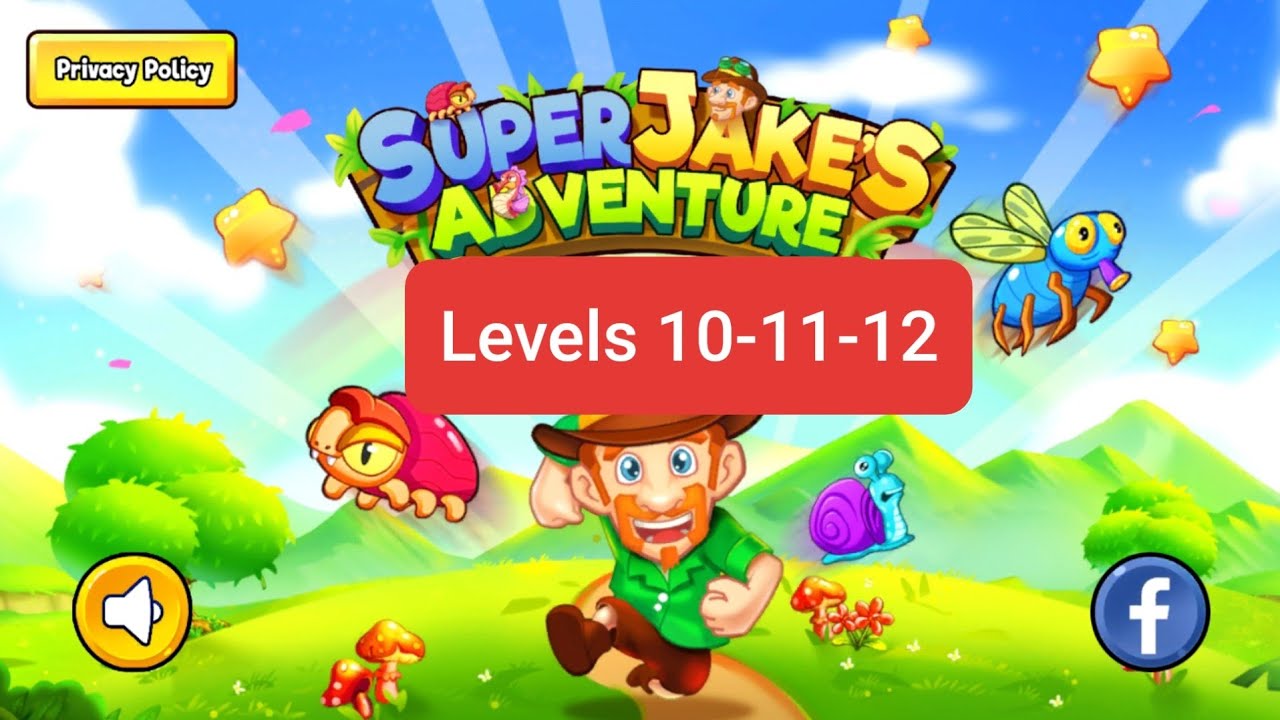 Super Jake's Adventure Android gameplay Levels 10_11_12 - YouTube