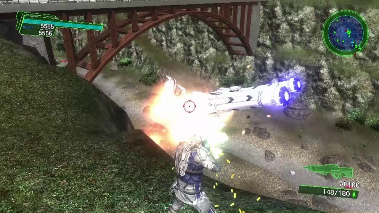 EDF Earth Defense Force 4.1 Mission 51 Pincer Ranger 5555 Inferno - YouTube