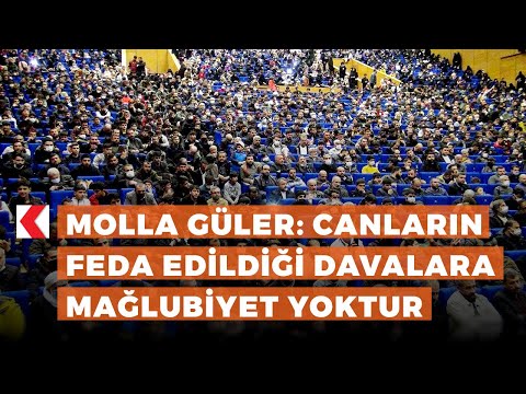 Molla Güler: Canların feda edildiği davalara mağlubiyet yoktur
