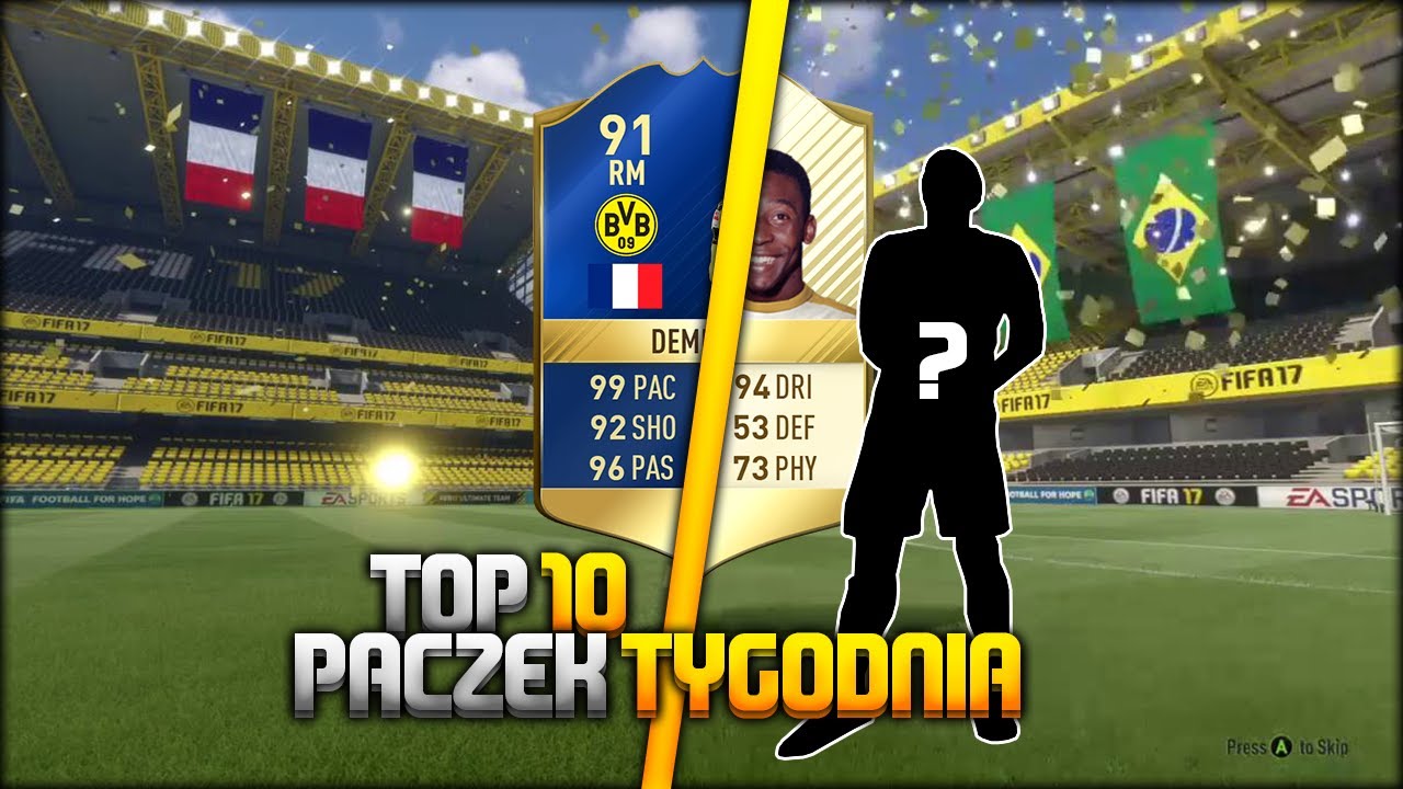 TOP 10 PACZEK TYGODNIA | #33 | FIFA 17! PELE W PACZCE!! - YouTube