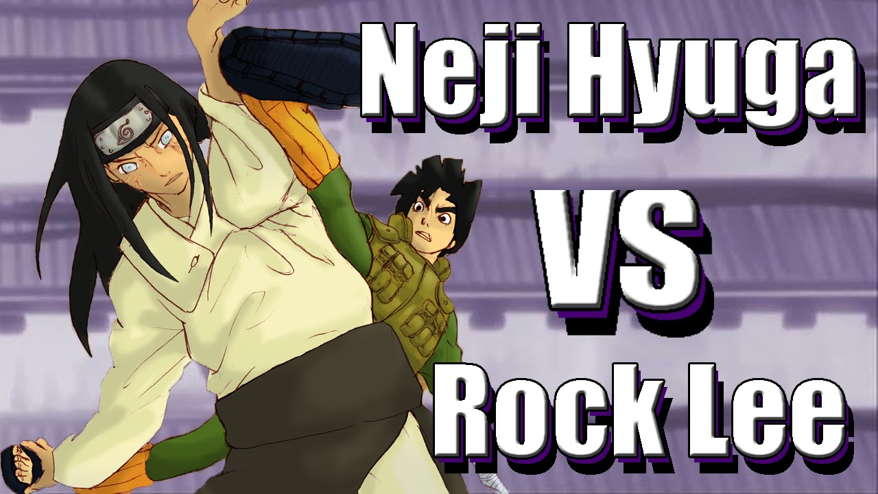 ☯Neji Hyuga vs Rock Lee! | Who would Win? | Episode 1 - YouTube
