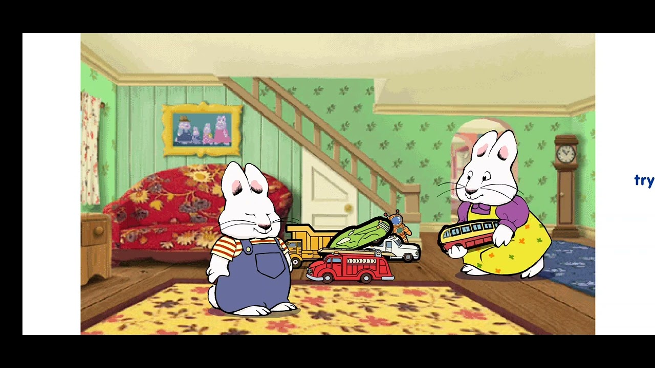 Nelson Plays Max And Ruby Toy Bowling Level 1 Im Back From The Girls 8719