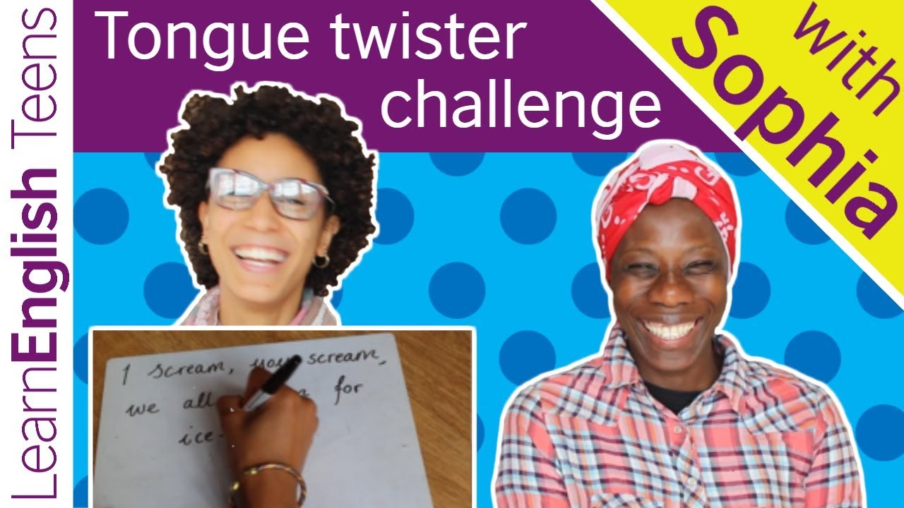 Tongue twister challenge - YouTube