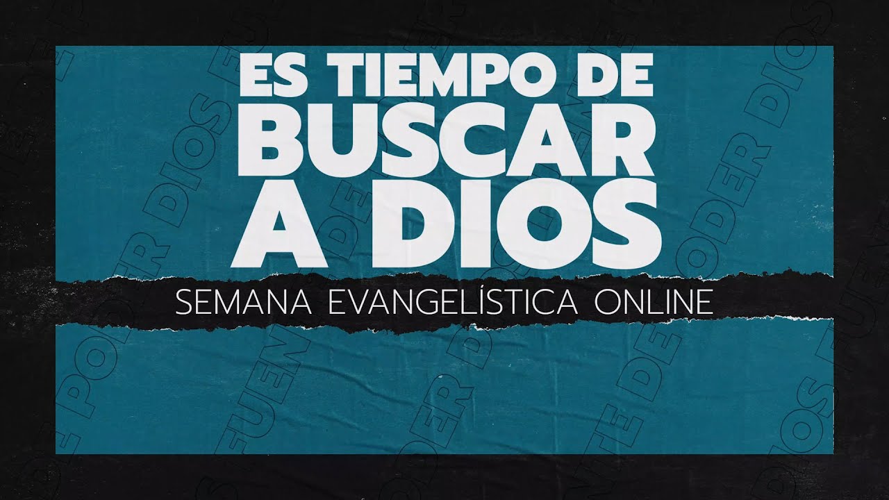 CAMPAÑA EVANGELÍSTICA DFP | DIOS FUENTE DE PODER (1.4.2021) - YouTube