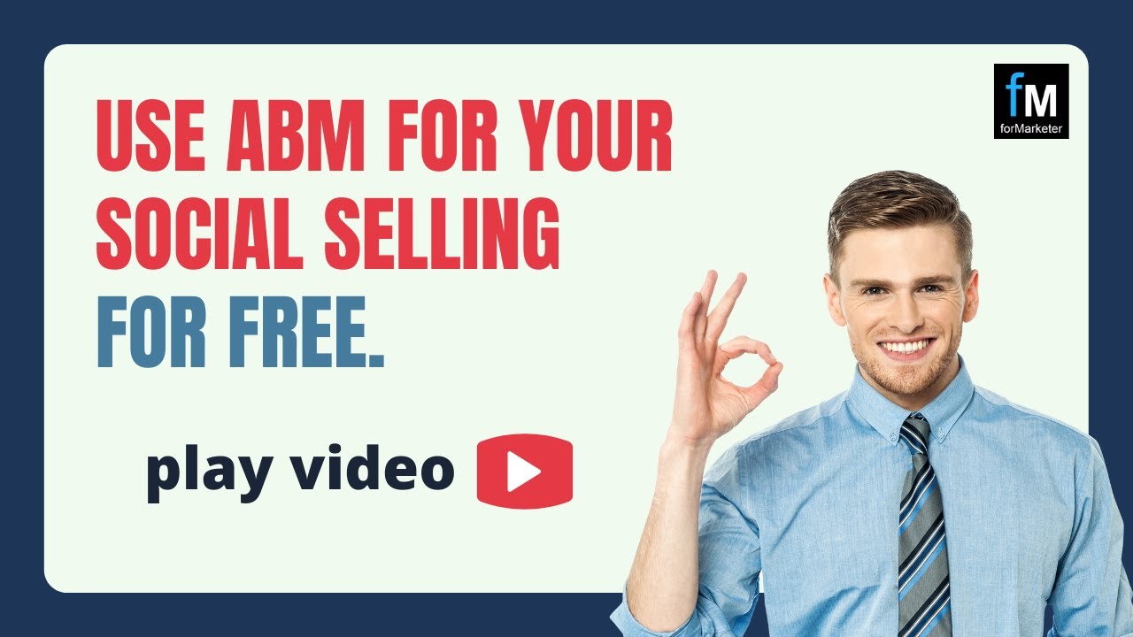 Use ABM in your social selling. For free. - YouTube