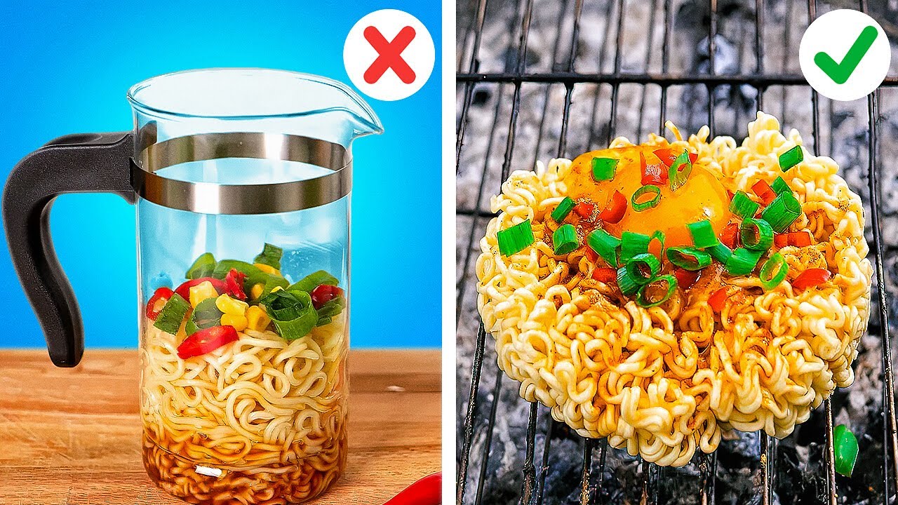 Unusual Cooking Hacks to Become a BBQ Master - YouTube