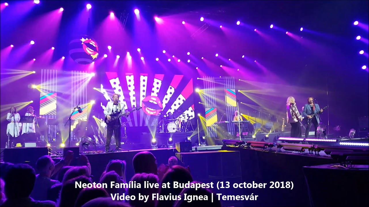 Neoton Família live at Budapest (2018) (HD) | 15 | Tini dal - YouTube