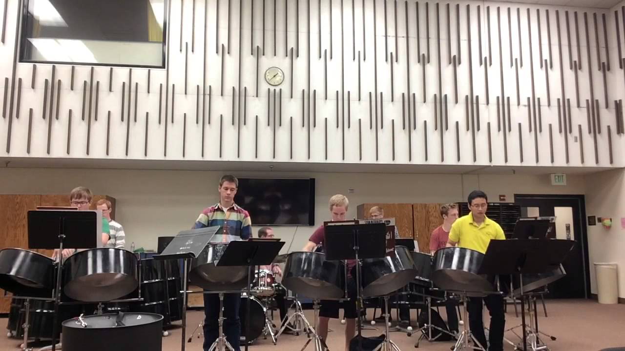 Panoramic steel band rehearsal - BYU - YouTube