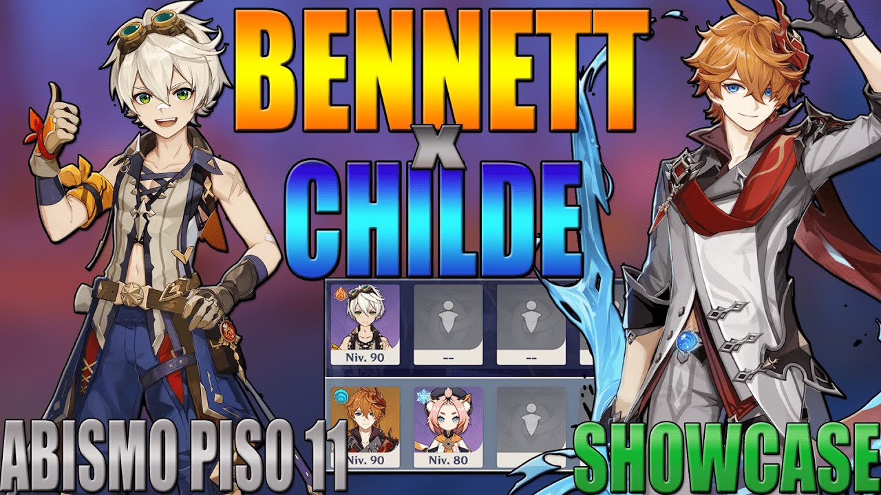 SOLO BENNETT X CHILDE (Tartaglia) - 9 ESTRELLAS vs ABISMO 2.1 ...