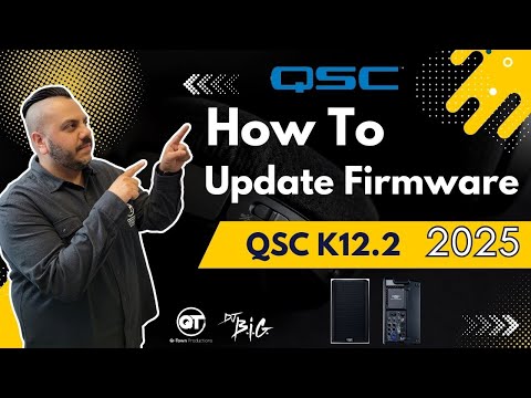 How To Update Firmware On QSC K12.2 (2025)