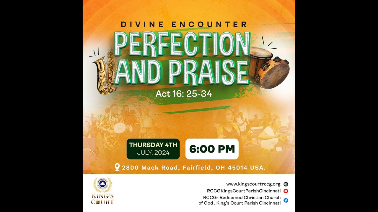 DIVINE ENCOUNTER || COMMUNION SERVICE || July 4TH, 2024 - YouTube