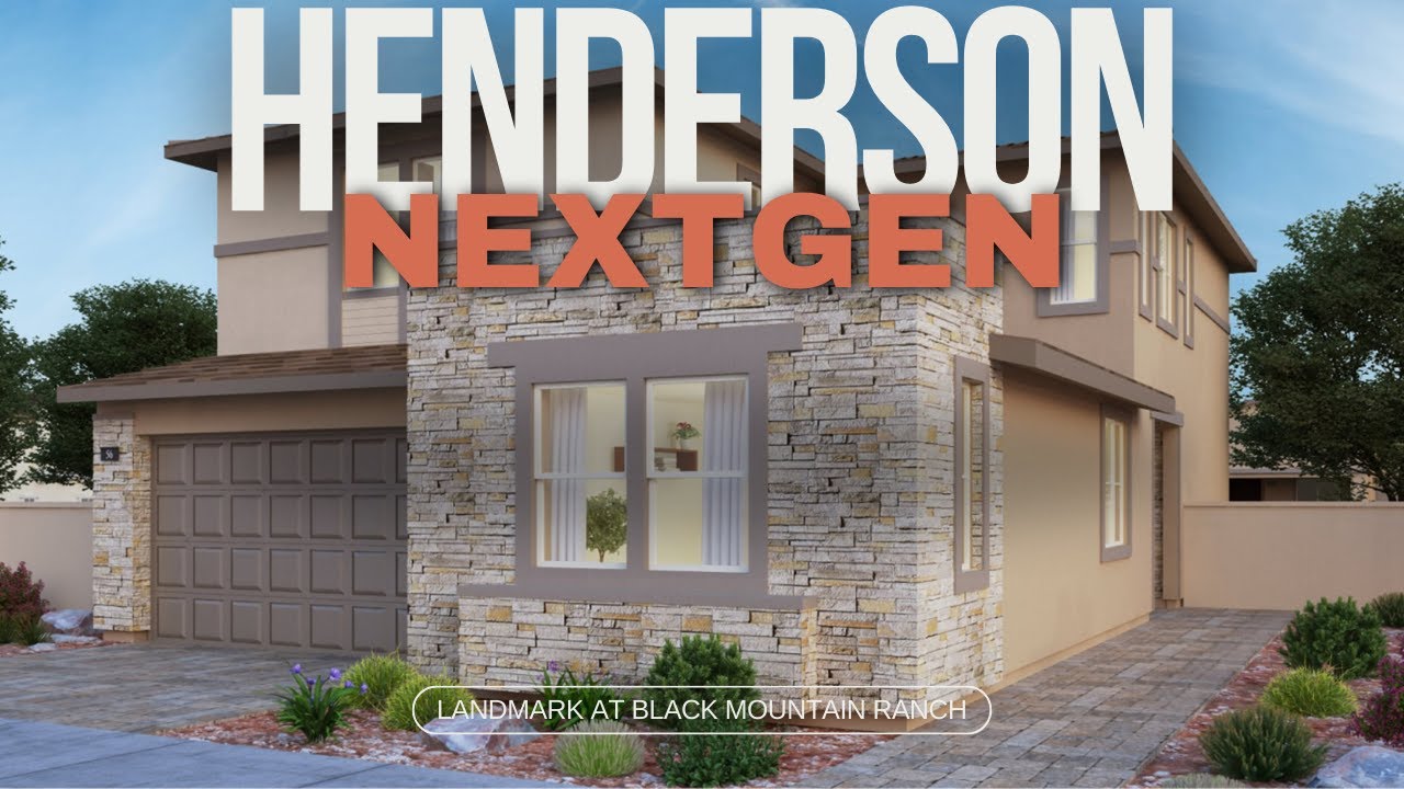 Nextgen Home In Henderson NV | Black Mountain Ranch Diana Nextgen - YouTube