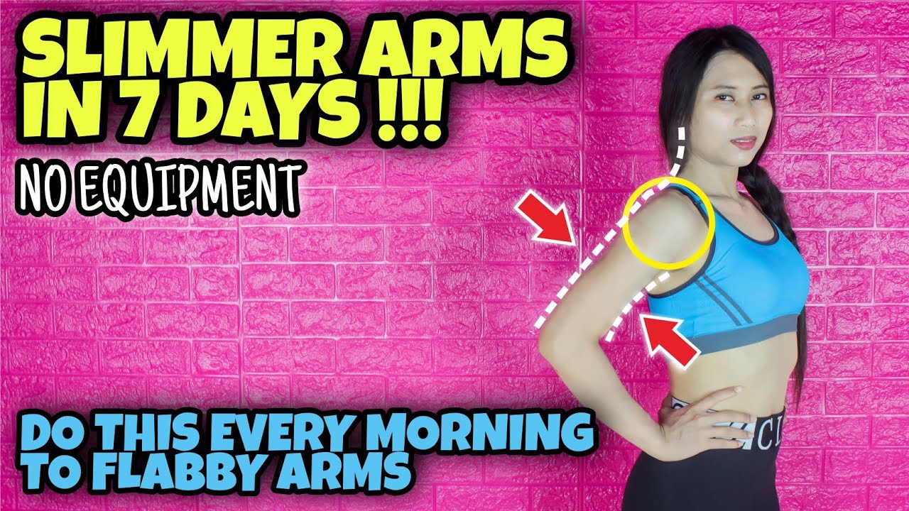 10 MINS SLIMMER ARMS | Do This Every Morning To Lose Flabby Arms - YouTube