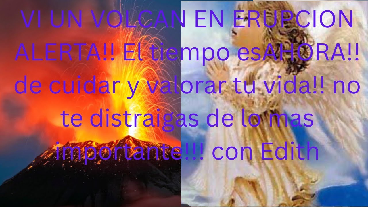 VI LA EXPLOSION DE UN VOLCAN! EL MUNDO DISTRAIDO Con EditH NOTE ...