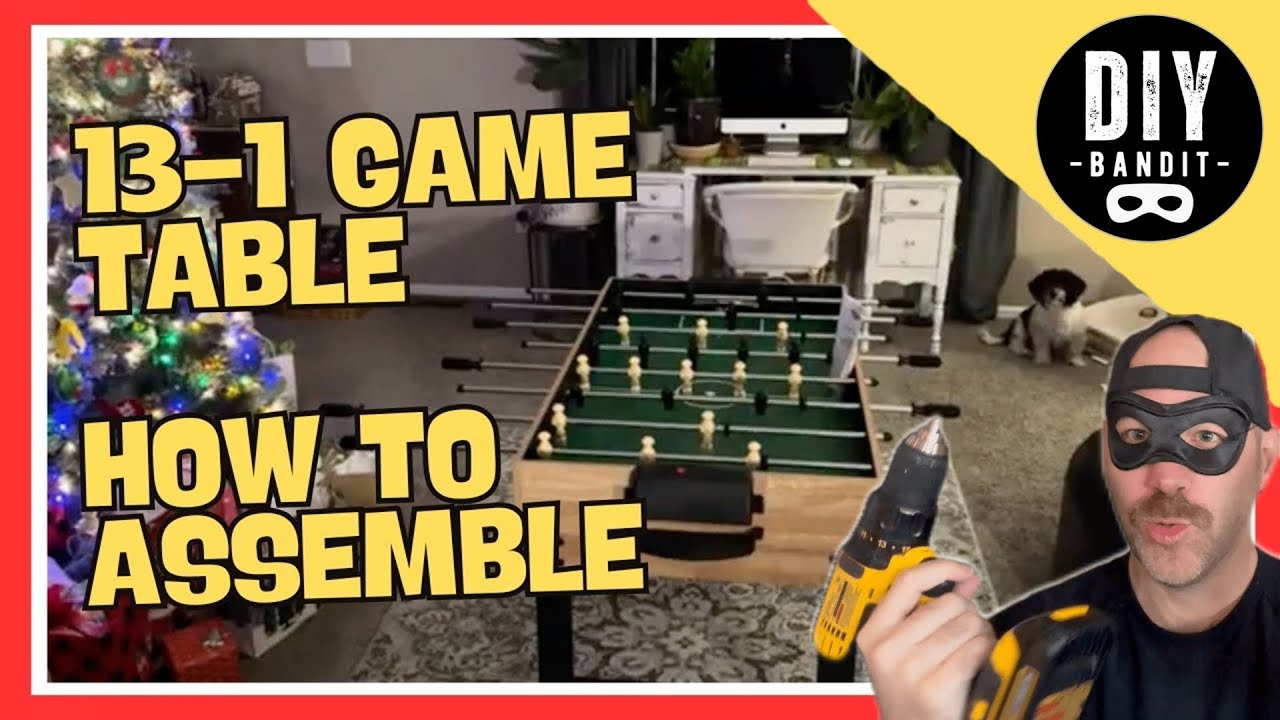 🔥 13-in-1 Game Table Instructions - Best Choice Products / Tzumi | How ...