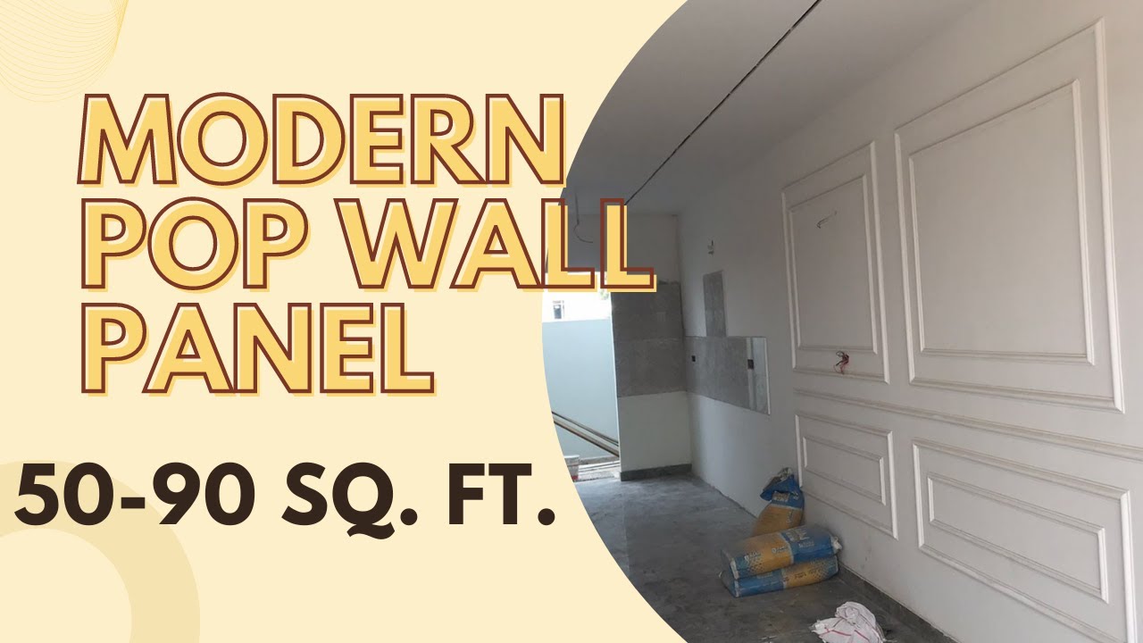 Wall Molding ideas. Wall cladding idea. Wall decoration ideas. POP wall ...