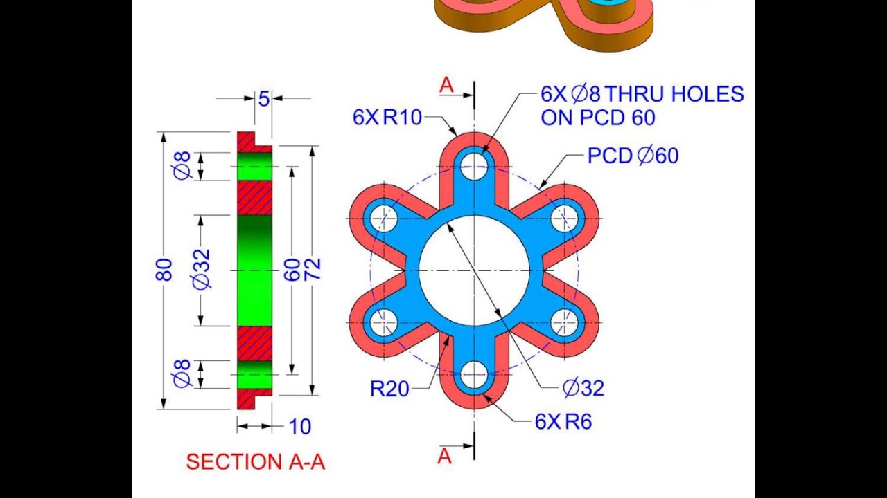 SolidWorks Exercise - 19 - YouTube