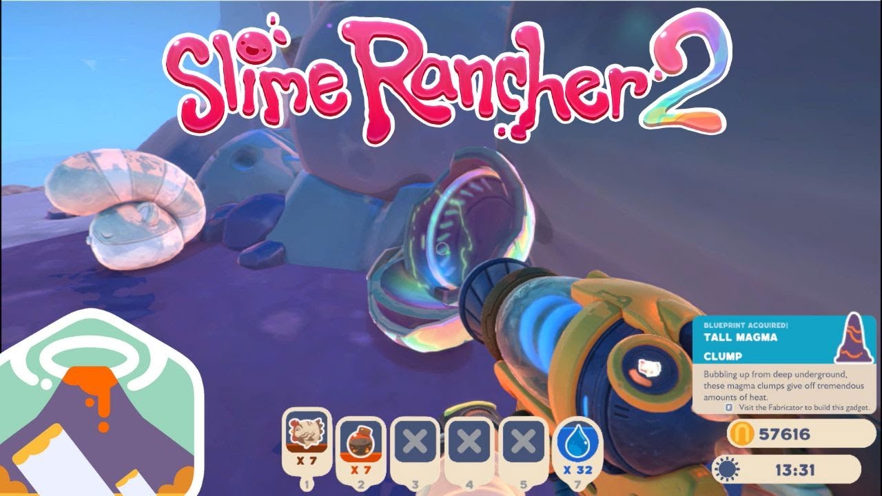 Slime Rancher 2 - Tall Magma Clump [Ember Valley Treasure Pod 24] - YouTube