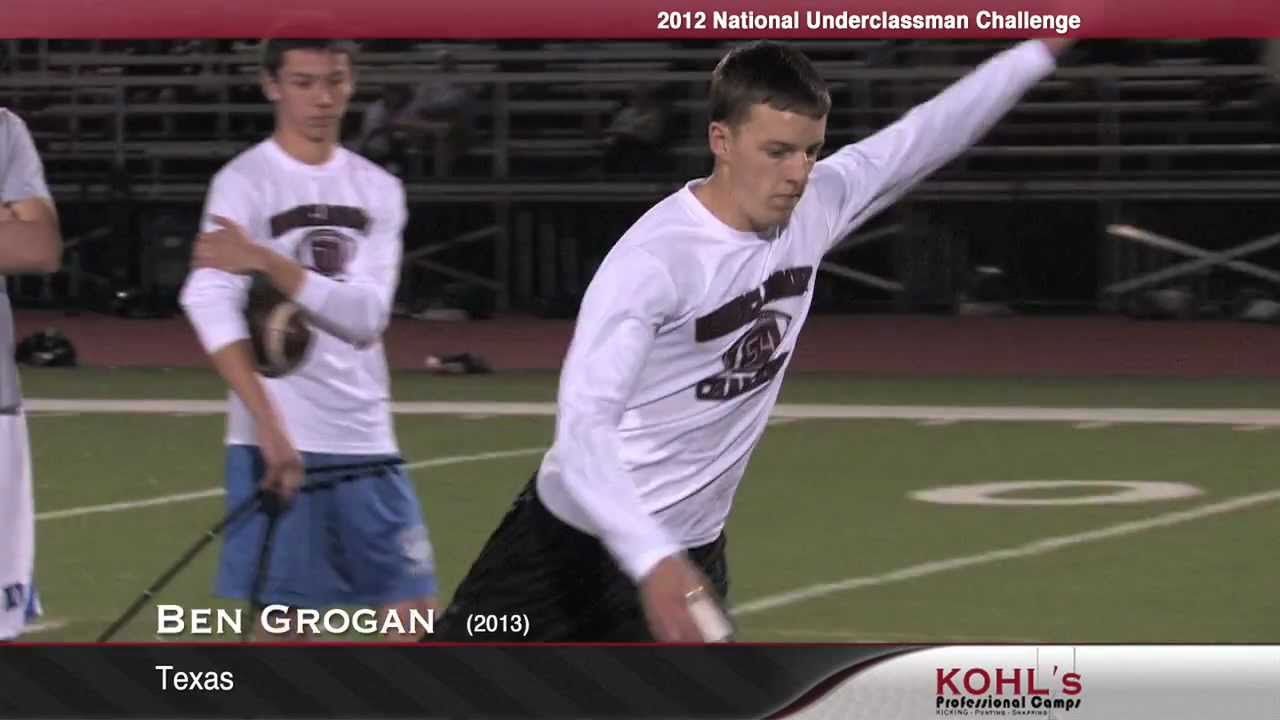 Oklahoma State Commit 2013 | Kicker | Ben Grogan - YouTube