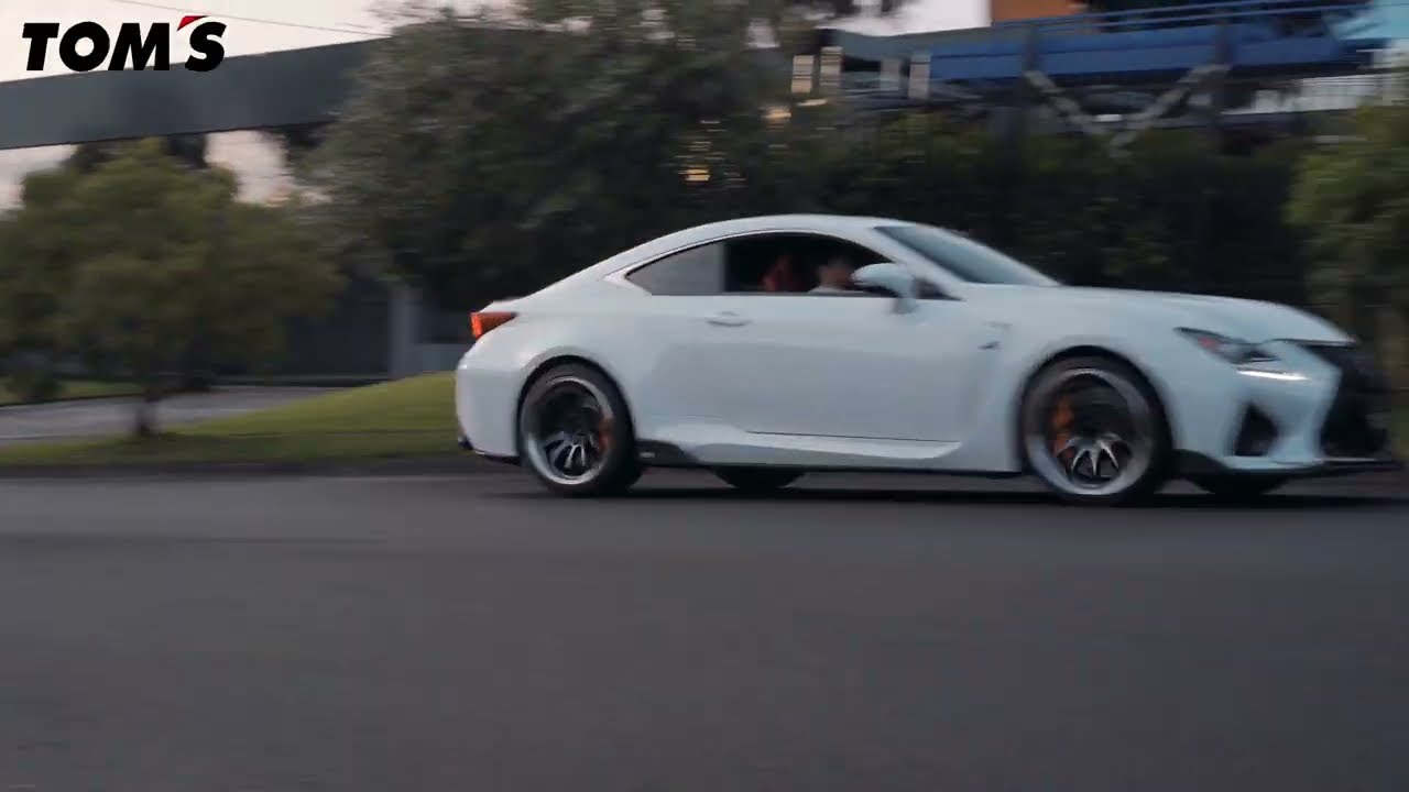 Toms Racing Full Titanium Exhaust Lexus RCF V8!! - YouTube
