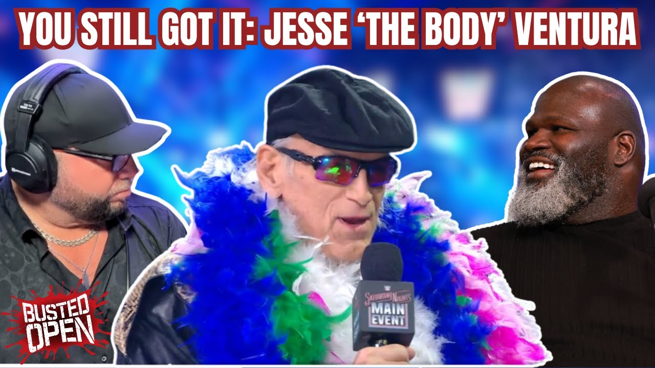 Jesse "The Body" Ventura Talks WWE Return | Busted Open - YouTube