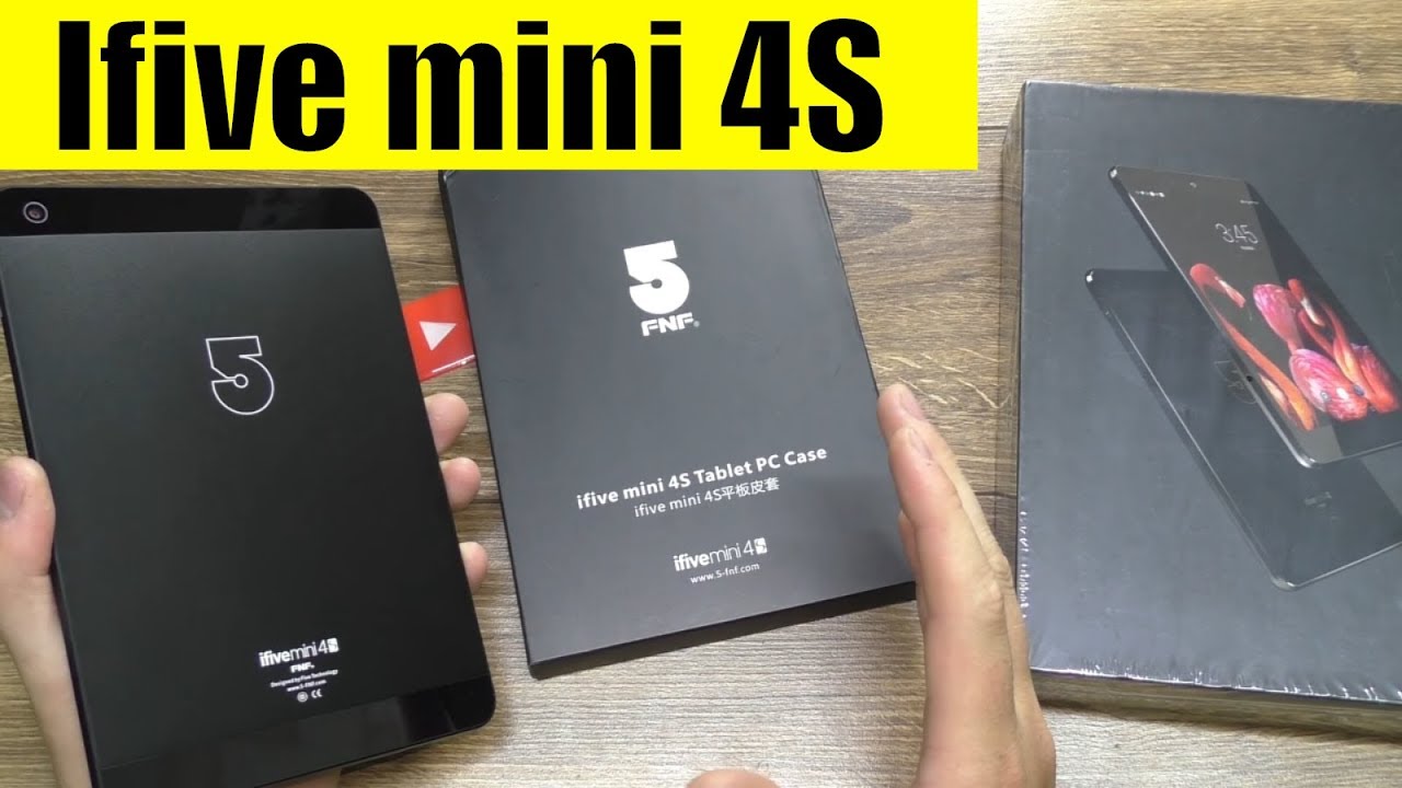 Планшет FNF ifive mini 4S с Экраном 2K Retina - YouTube
