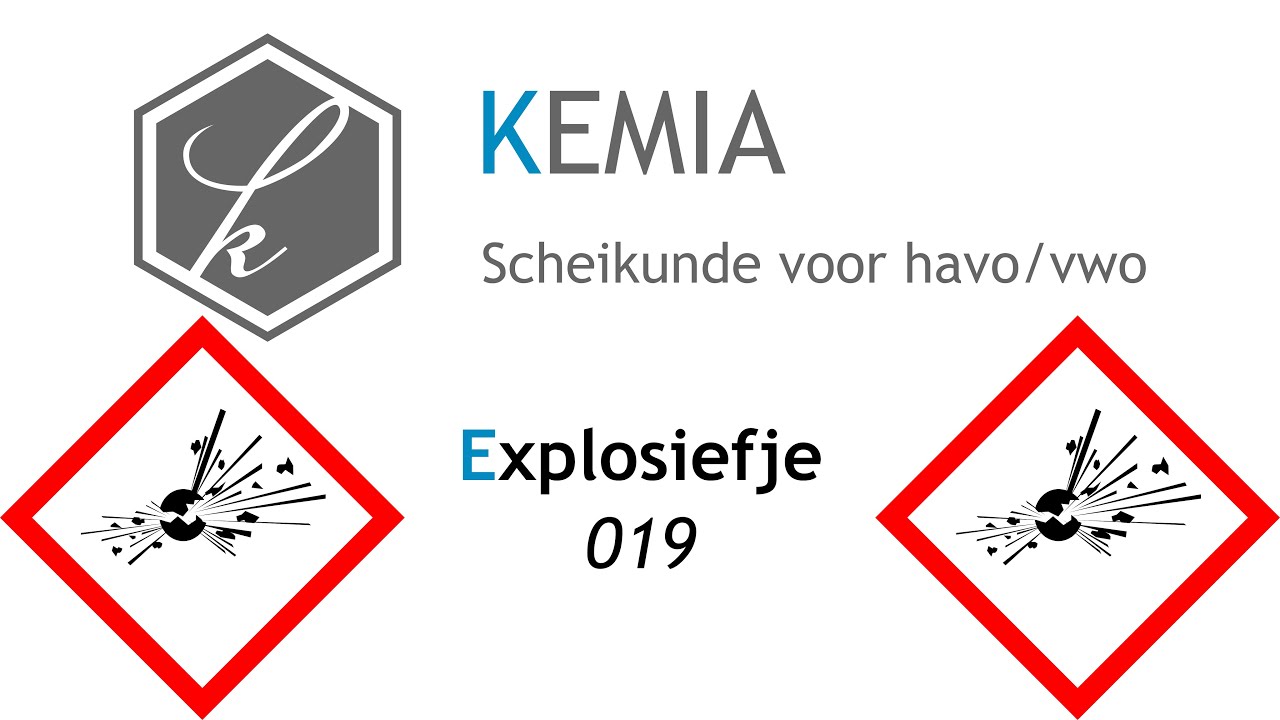 Explosiefje 019: E-factor berekenen - YouTube