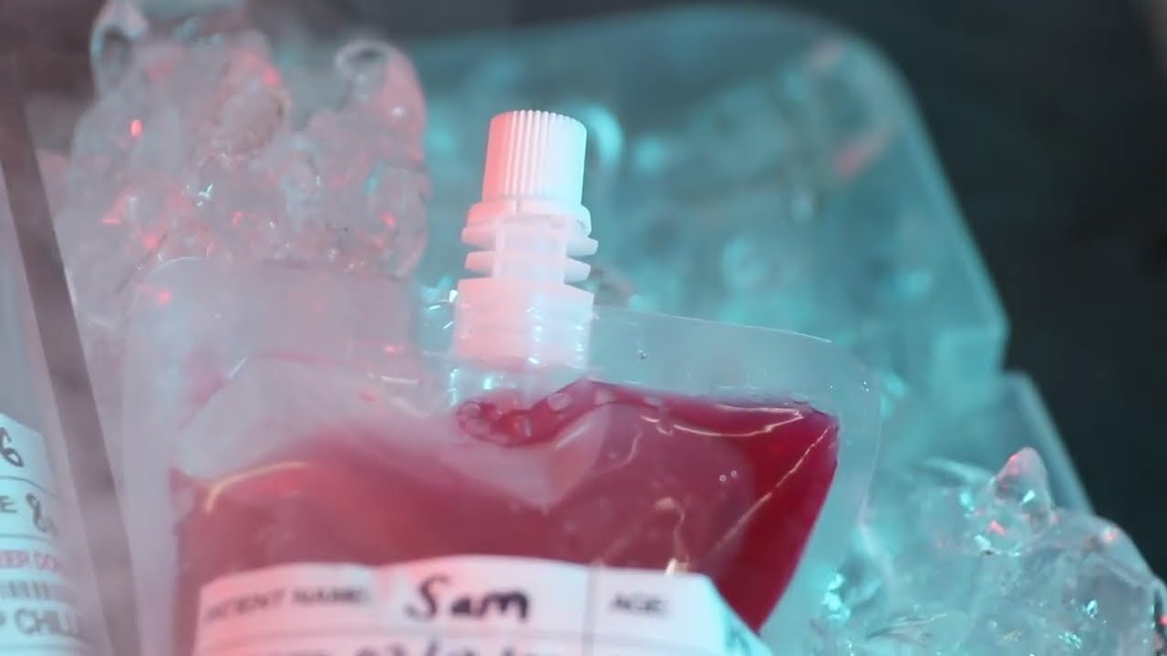 Halloween Party Drink Ideas | Blood Bag Pouches - YouTube