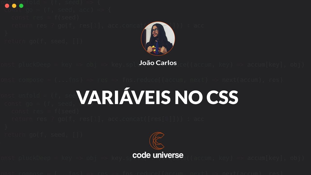 Como utilizar variáveis em CSS basic | HTML | Code Universe - YouTube