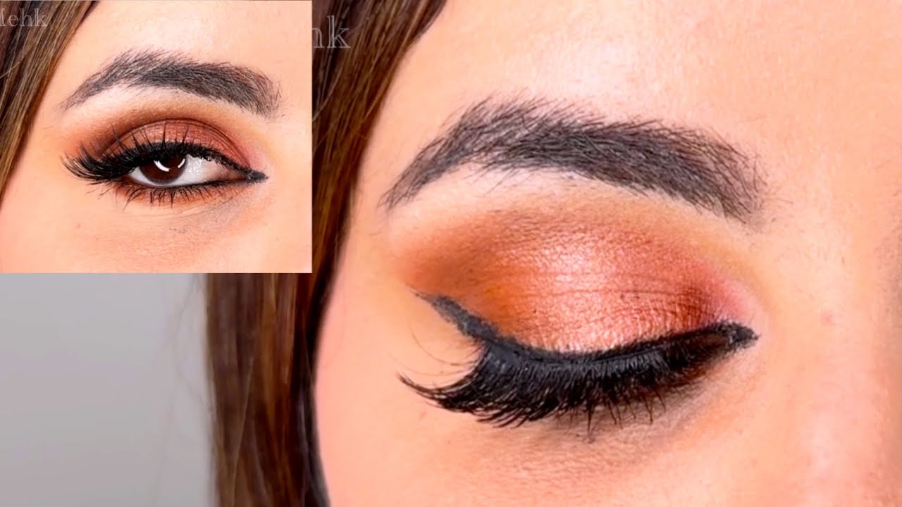 Easy and Simple Party Eye makeup for beginners! - YouTube