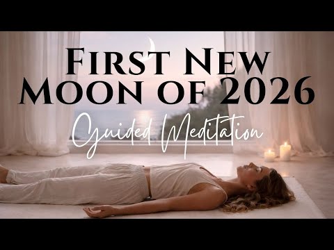 First New Moon of 2026 | Unlock Pure Potential: Guided Manifestation Meditation