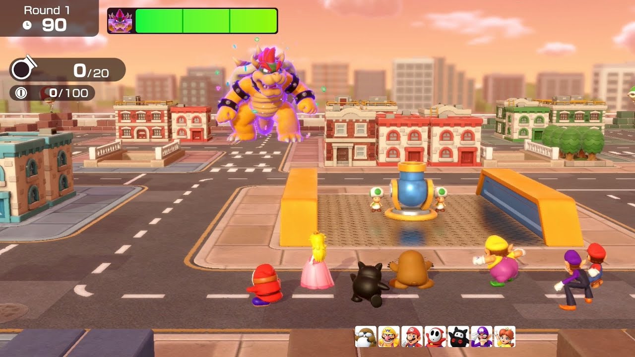 Super Mario Party Jamboree // Full Game Walkthrough (Bowser Kaboom ...