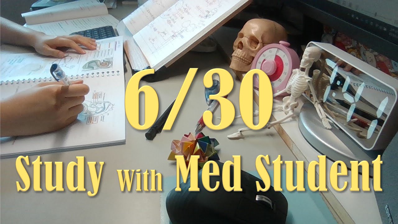 🔴LIVE 2023.06.30 Afternoon Study with Med Student - YouTube