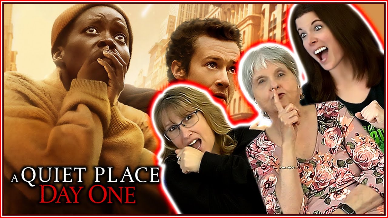 MOVIE REACTIONS!! A Quiet Place: DAY ONE | First Time Watching!! 🌠☄ ...