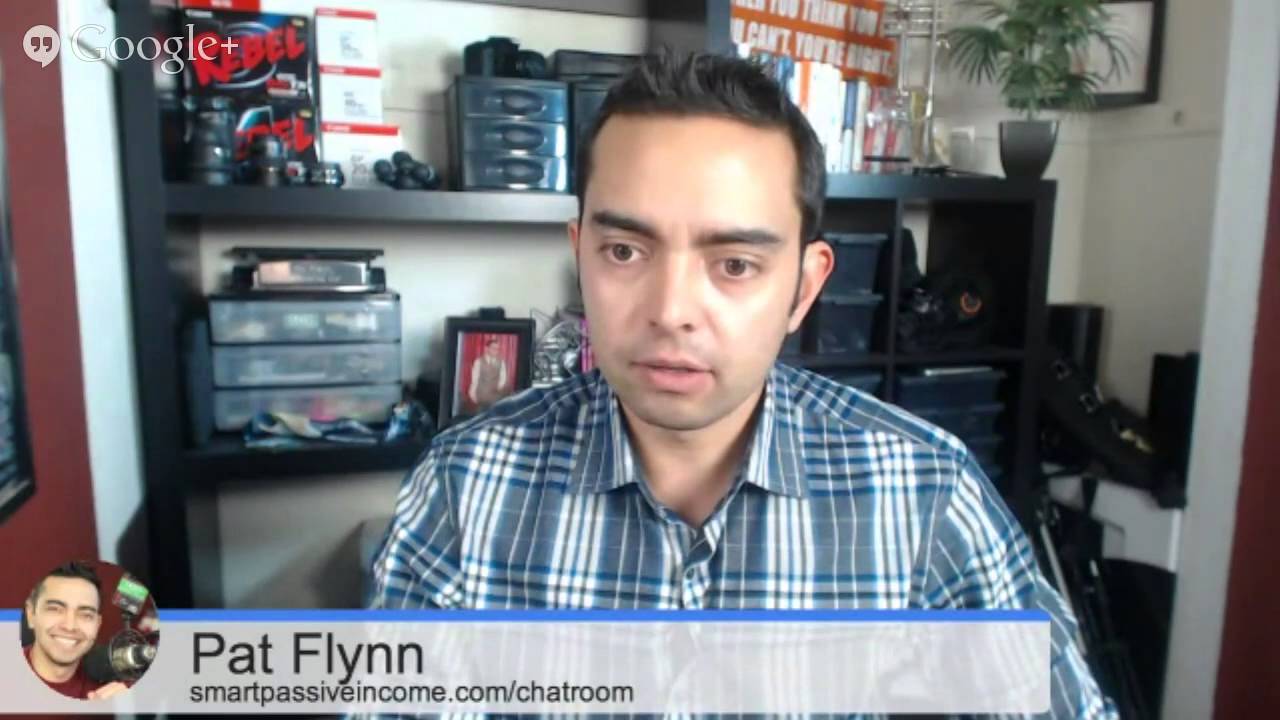 Hangout with Pat Flynn - Live Q&A Session #1 - November 2013 - YouTube