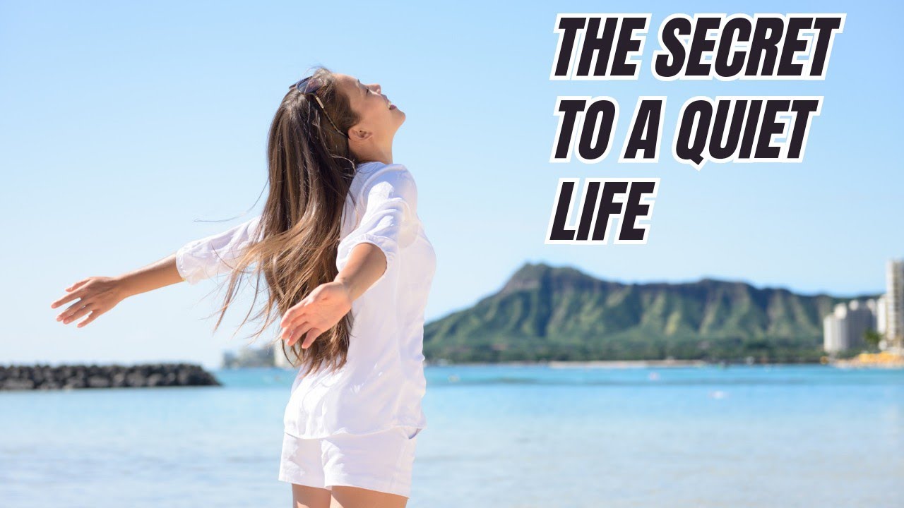 A way to live a calm and carefree life - YouTube