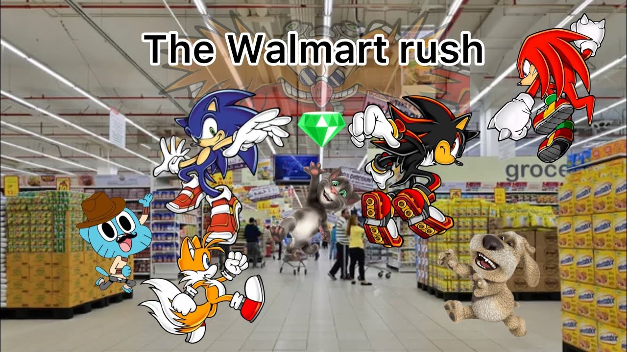 The Walmart rush. - YouTube
