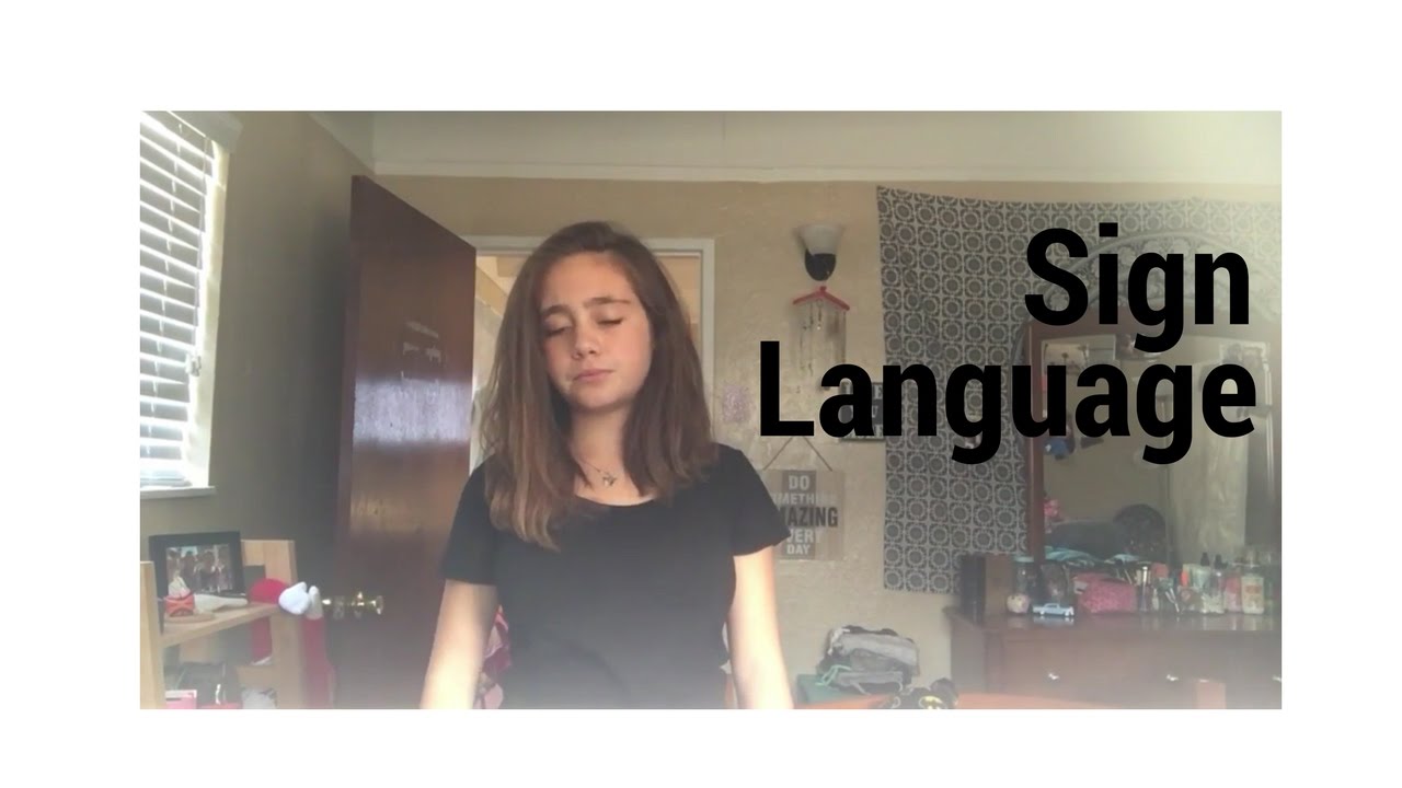 Unsteady sign language cover - YouTube