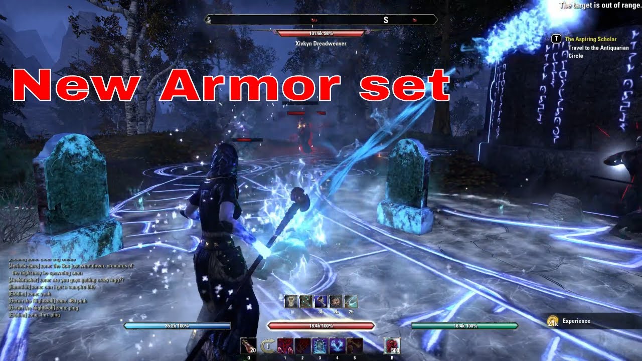 Winters Respite Set Armor/ Elder Scrolls Online - YouTube
