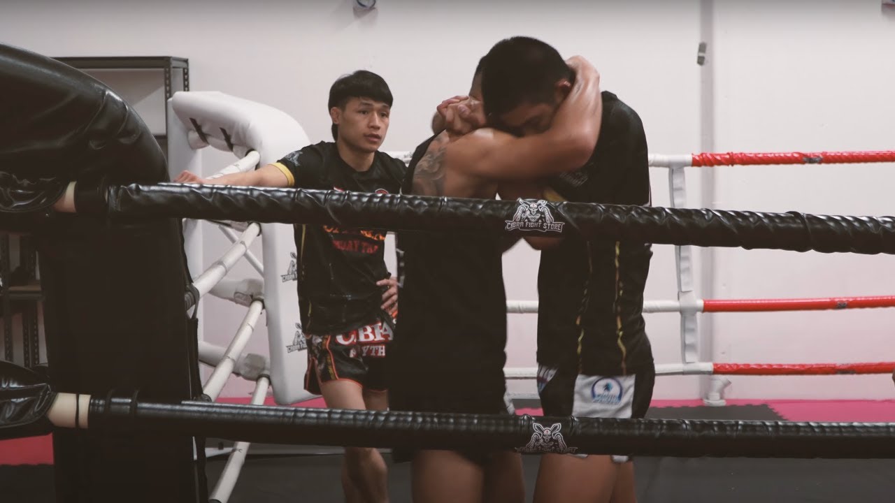 Steven // Shark Tank Clinch Session // Cabra Muay Thai - YouTube