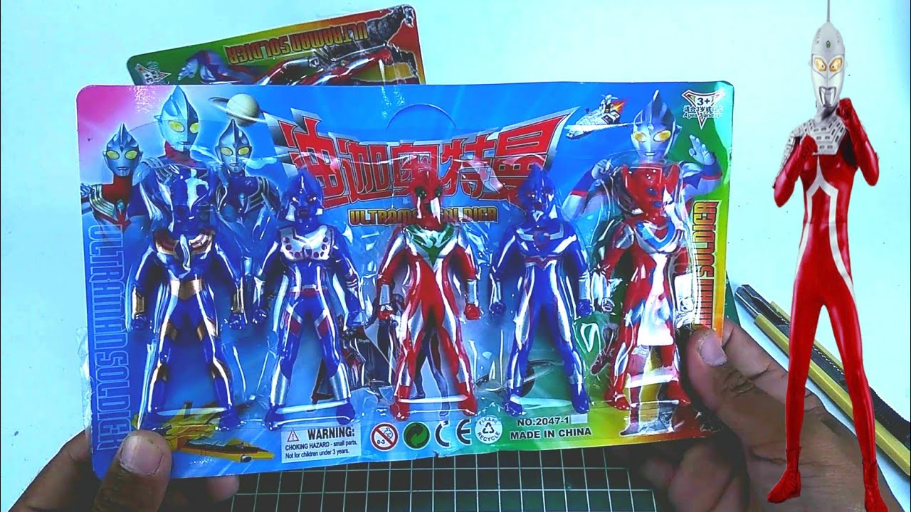 Unboxing robot ultraman ultraman terhebat sepanjang masa - YouTube