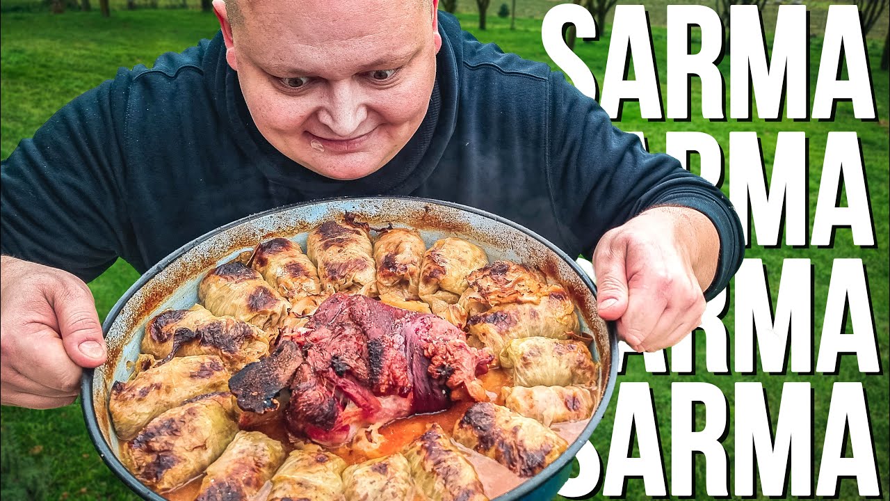 NAJBOLJA JE SARMA ISPOD PEKE?? Kako se radi i zašto je najbolja? - YouTube